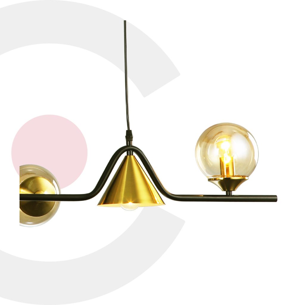 2CLAT65 Colgante contemporáneo 6 luces - Class Iluminación