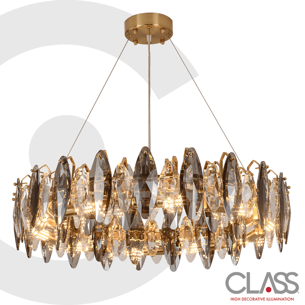 2CLAT84 Colgante contemporáneo 10 luces - Class Iluminación