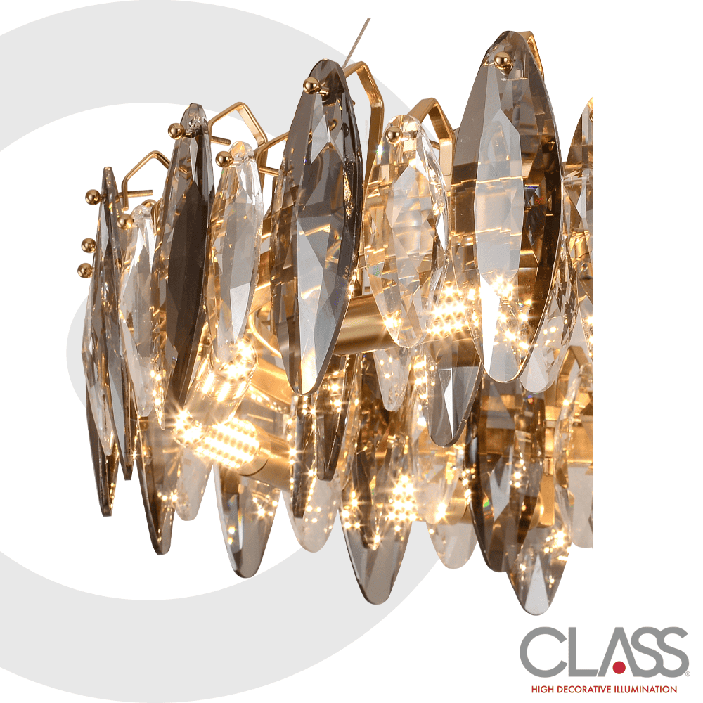 2CLAT84 Colgante contemporáneo 10 luces - Class Iluminación